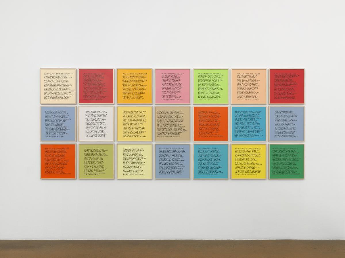 MAMCO Genève - Collection - Catalogue - Jenny Holzer, Inflammatory ...
